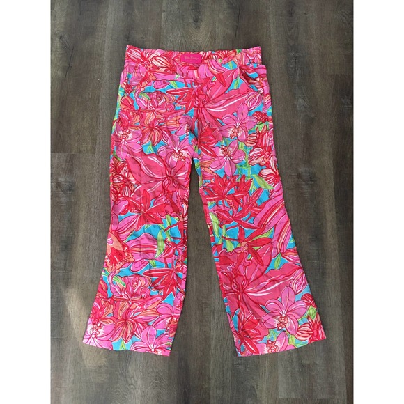 Lilly Pulitzer | Pants & Jumpsuits | Lilly Pulitzer Liza Multi Colored ...